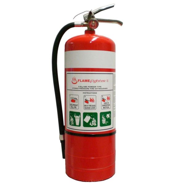 Flamefighter 9kg ABE Powder Fire Extinguisher NZ - Free Shipping over ...